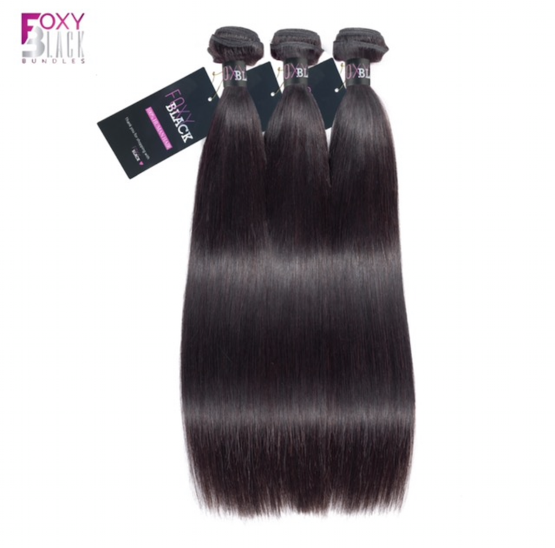 STRAIGHT (single bundle) – Foxy Black Bundles